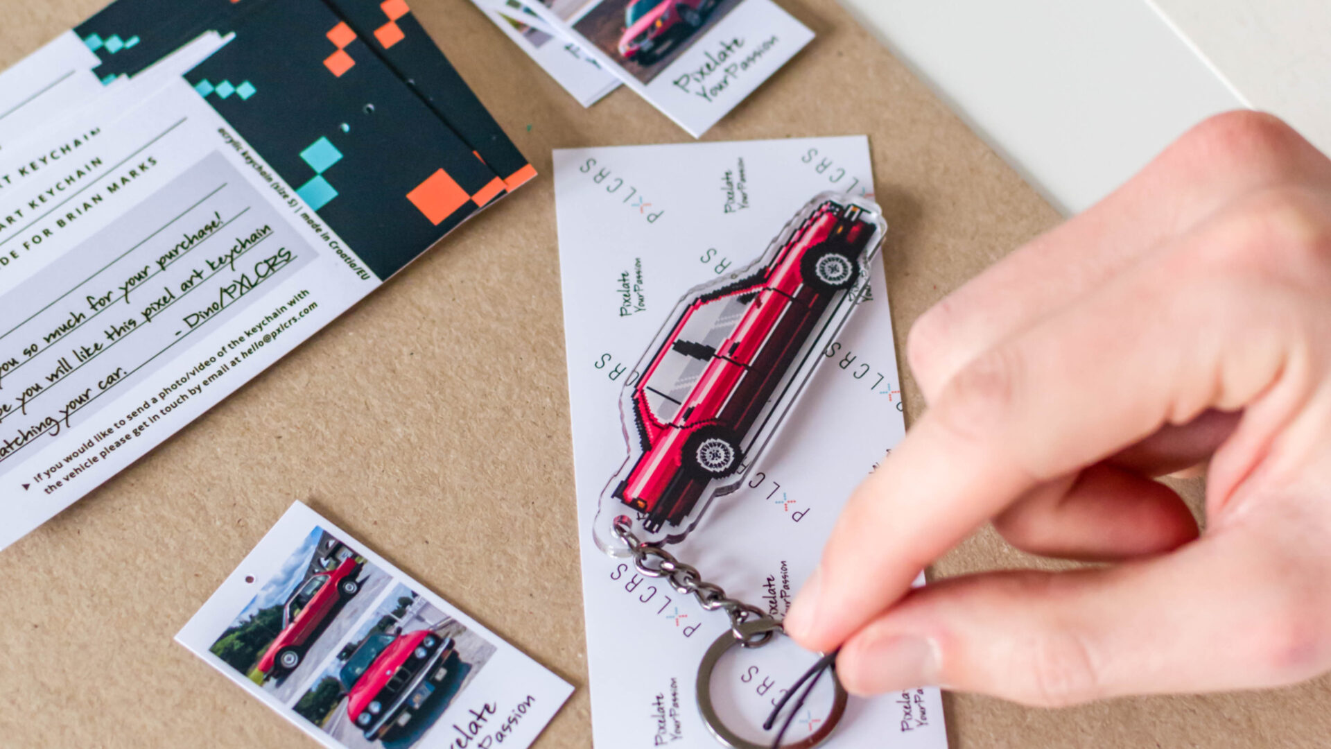 The Story of PXLCRS: Custom Keychains That Make Every Car Lover Smile ...